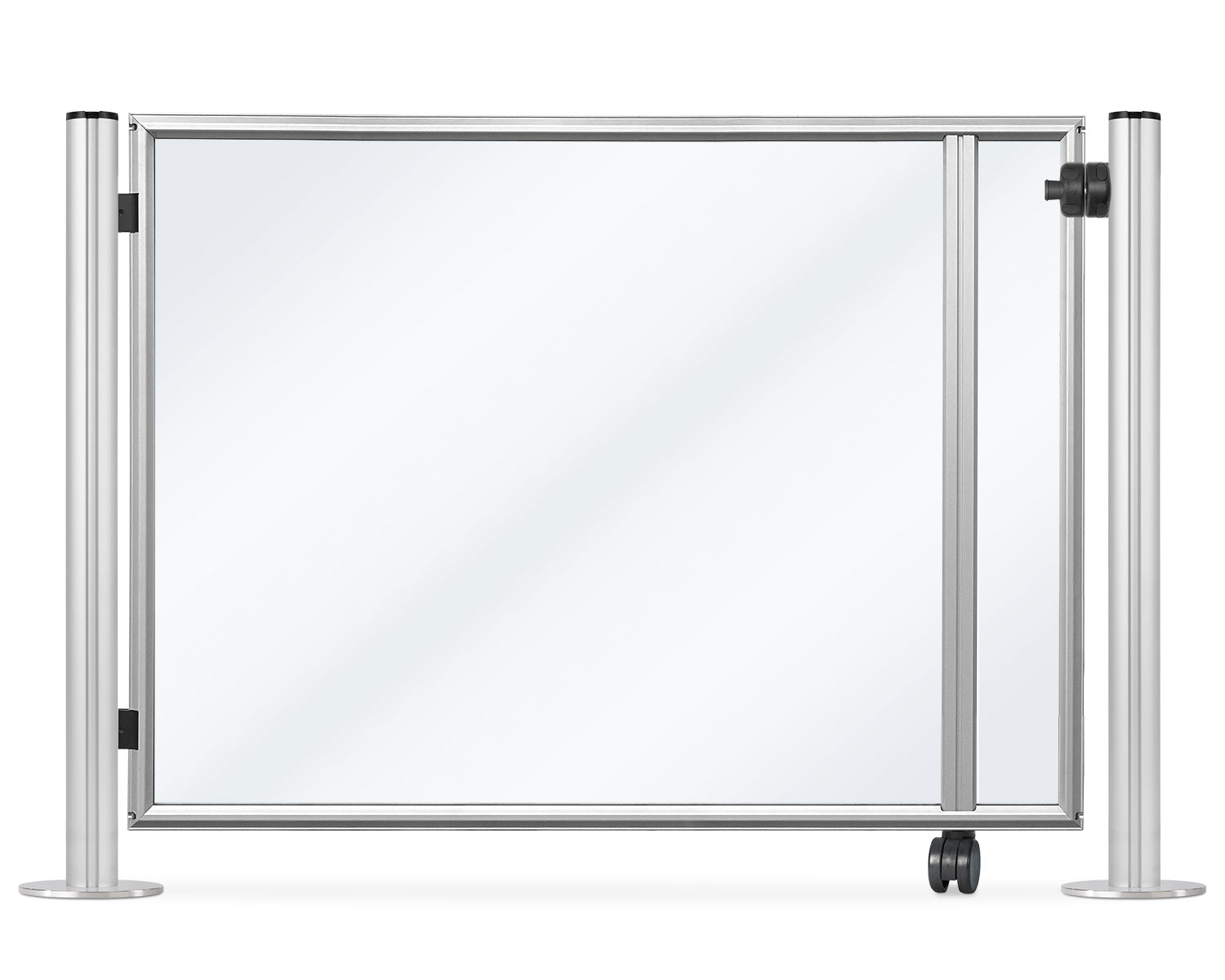 Barrier Gate with Latch Closure