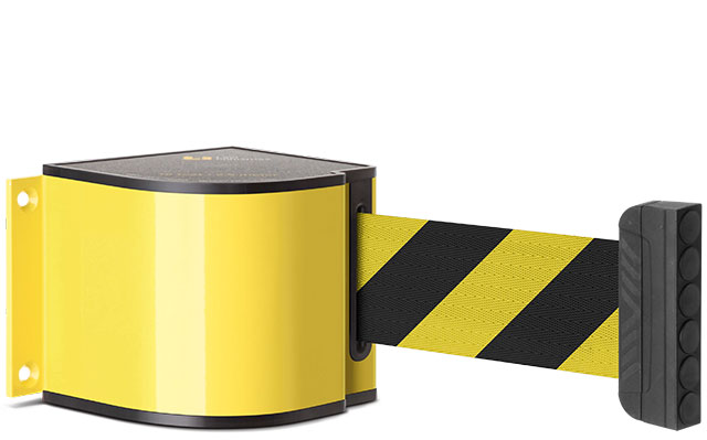 13-Foot Wall-Mounted Retractable Belt Barrier