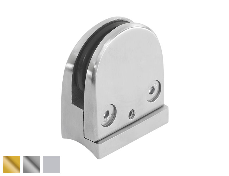 Glass Panel Grips for Guardrails and Stair Railing