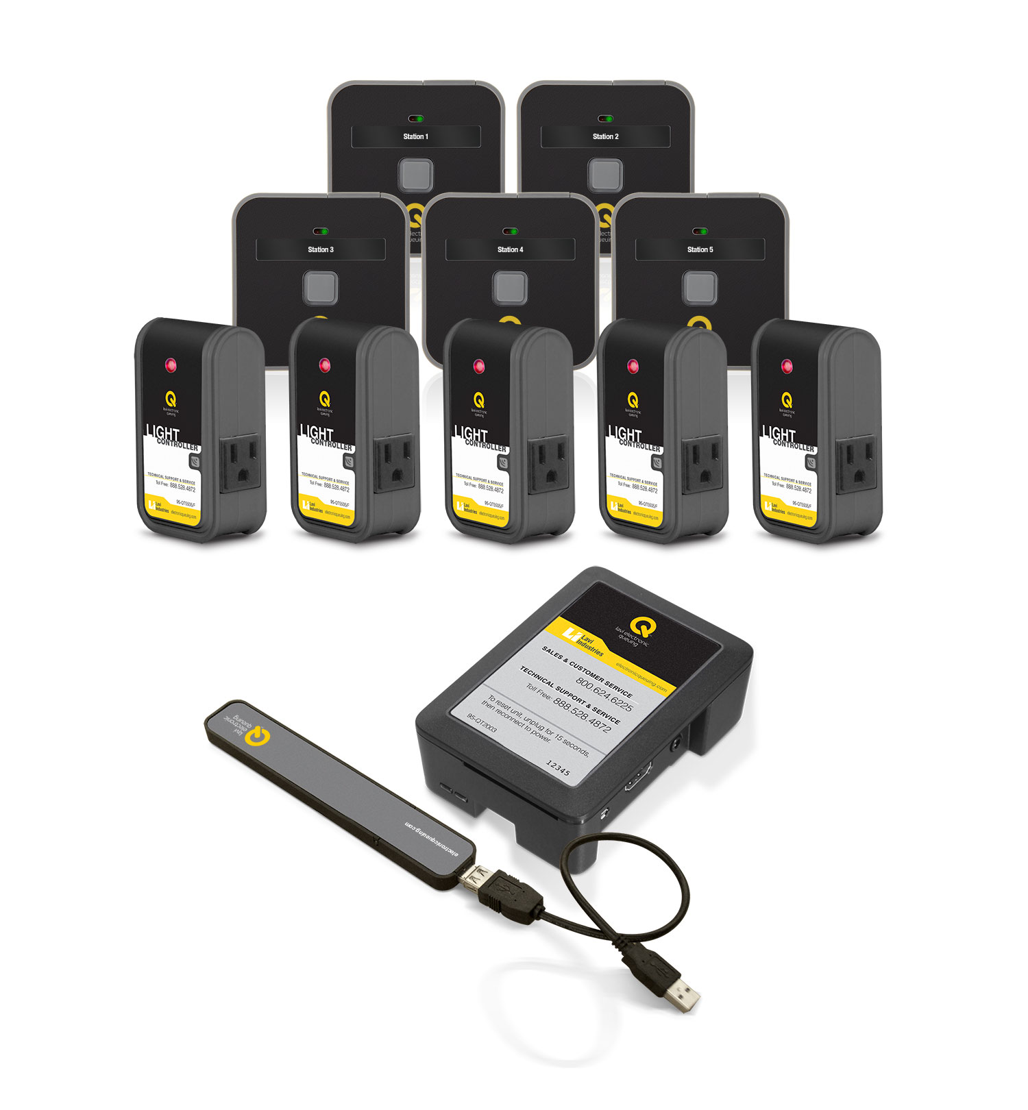 Lavi Plug 'n Play Electronic Queuing System